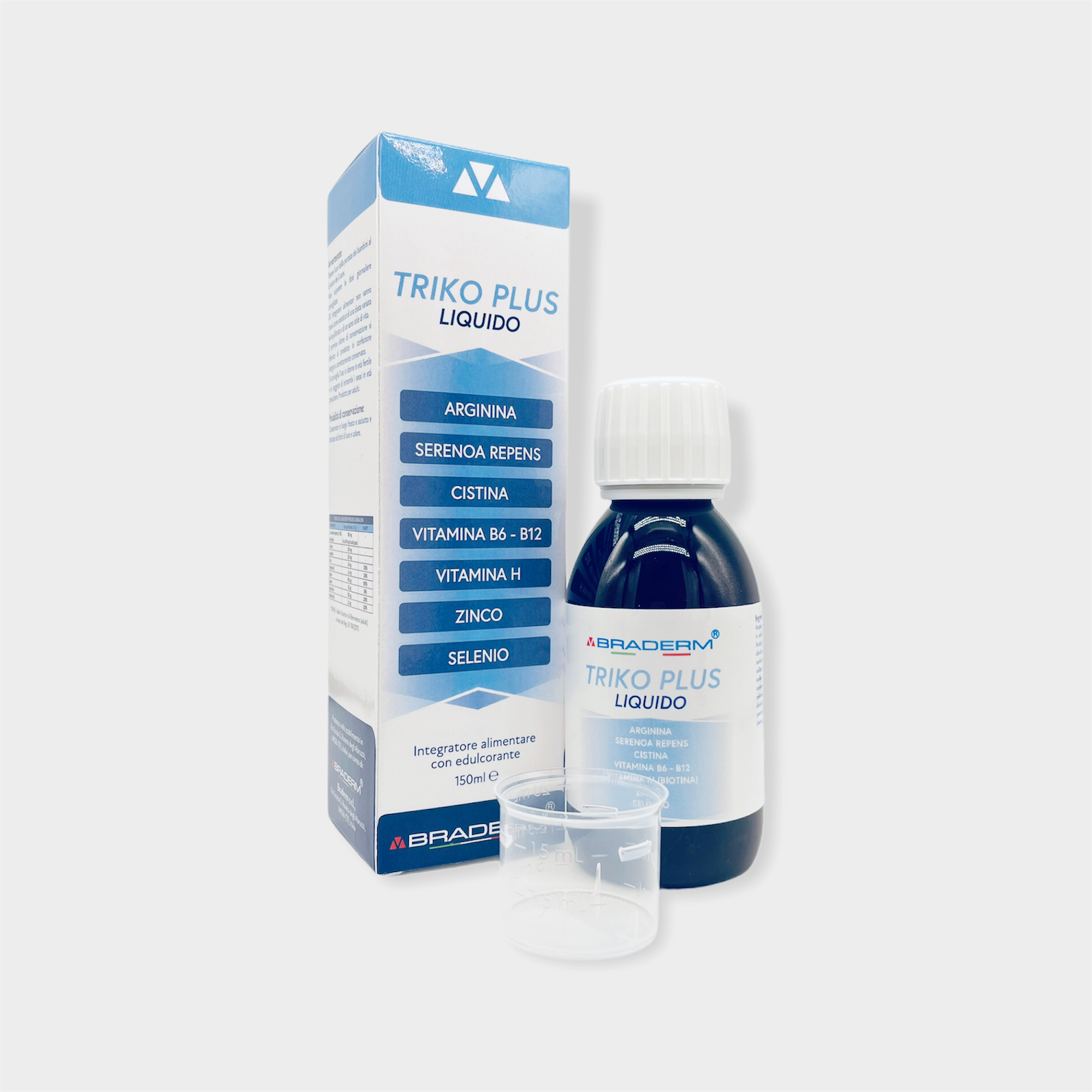 Braderm Triko Plus Liquido 150ml – BRADERM S.r.l.